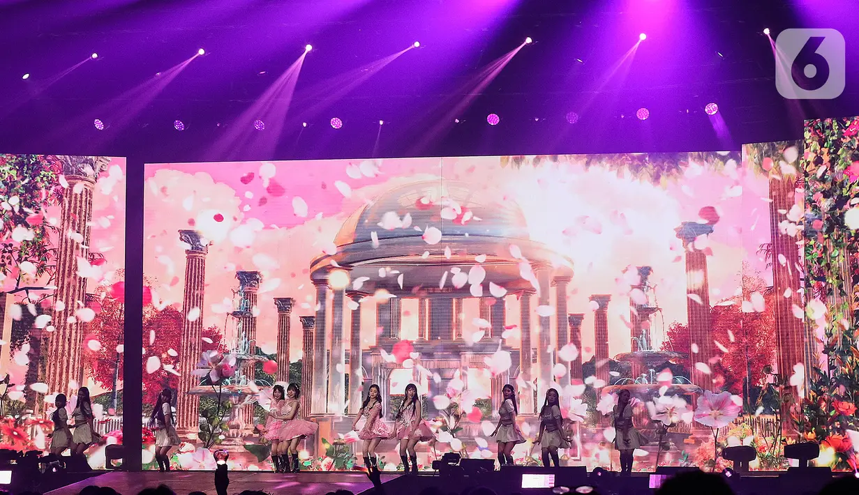 Red Velvet Manjakan ReVeluv di Konser R to V in Jakarta - Foto Liputan6.com