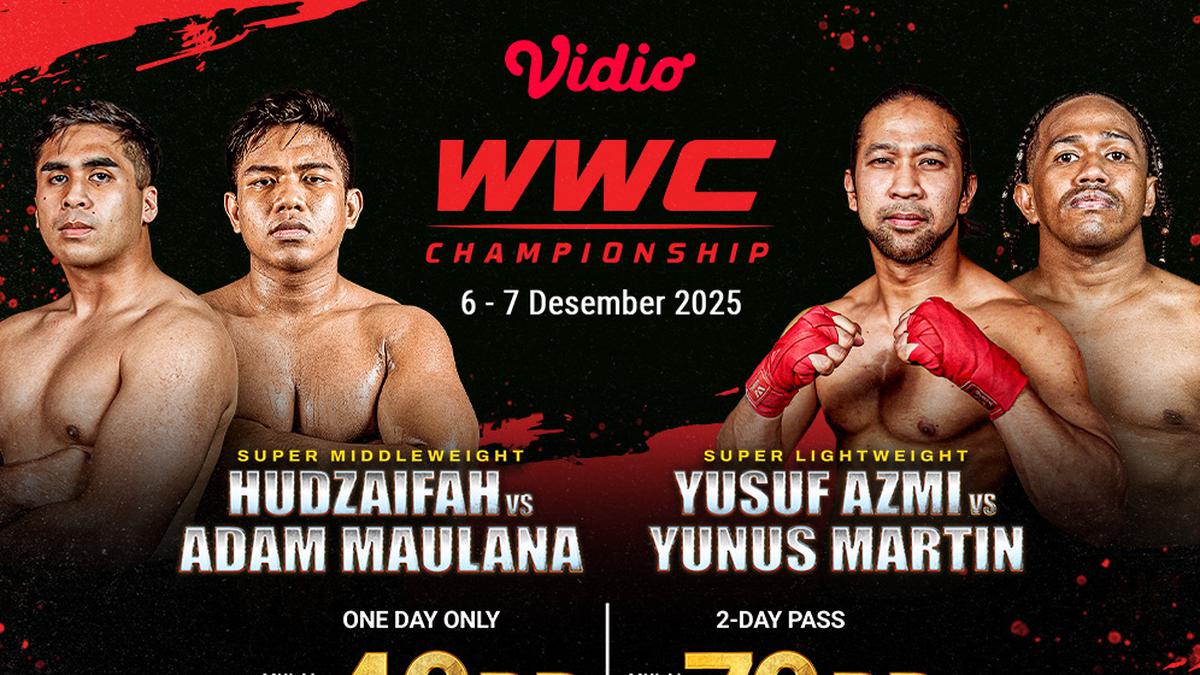 Intip Susunan Fight Card Warzone Championship 2025, Tayang Eksklusif di ...