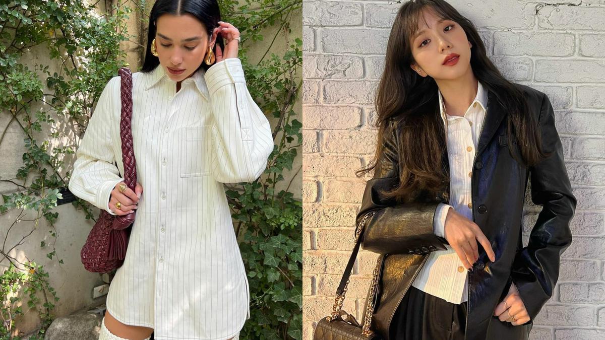 9 Cara Padu Padan Kemeja Putih Anti Membosankan, dari Jisoo hingga Dua Lipa - Fashion Fimela.com