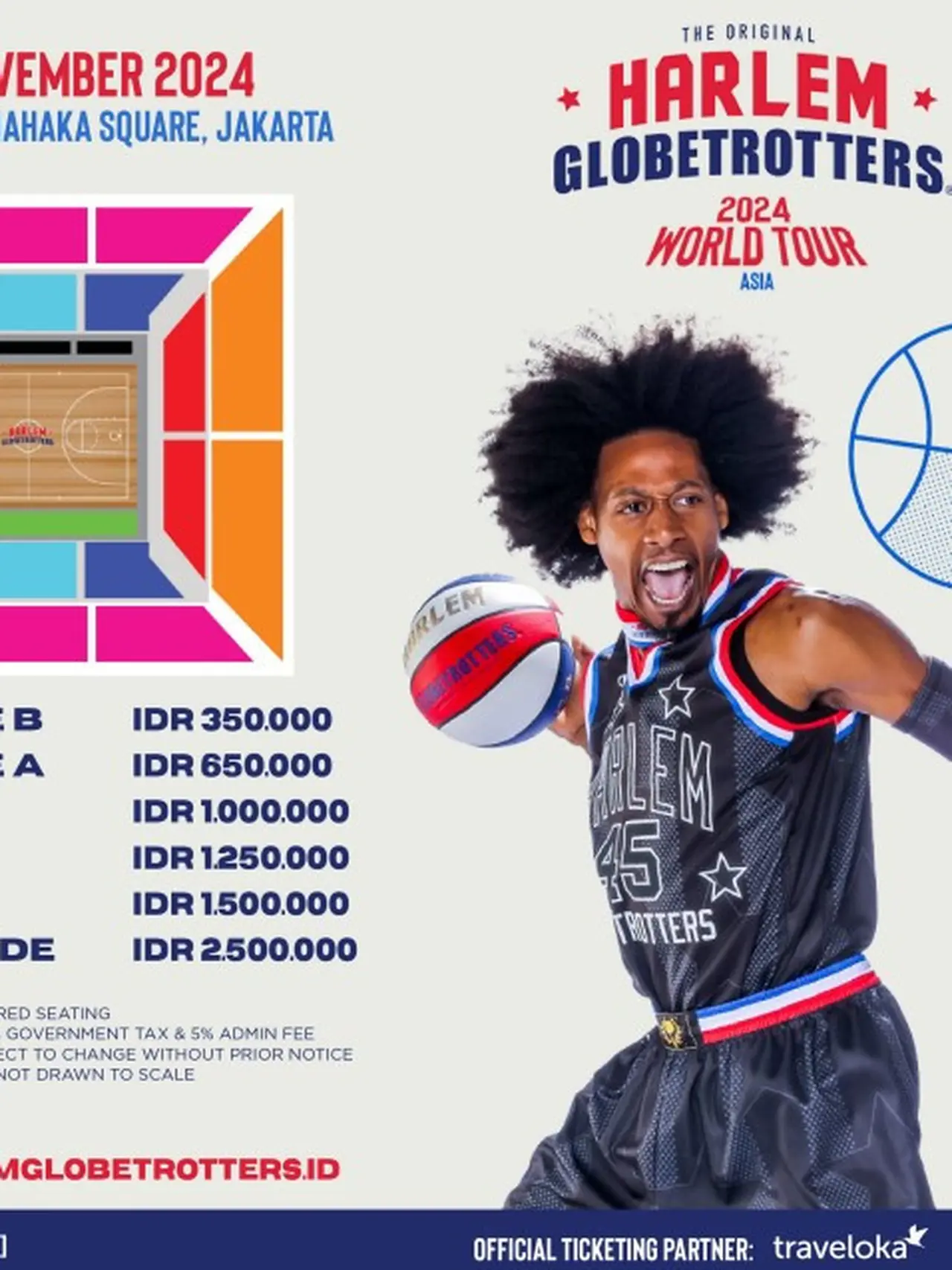 Tur Asia Harlem Globetrotters Diumumkan, Simak Jadwal Pertandingannya ...