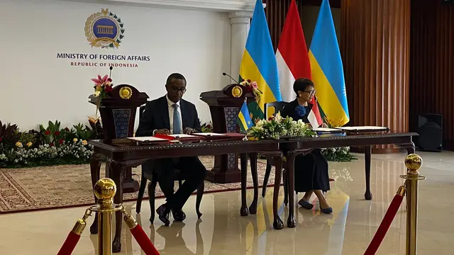 Retno Marsudi Terima Kunjungan Menlu Rwanda, Bahas Kerja Sama Ekonomi ...