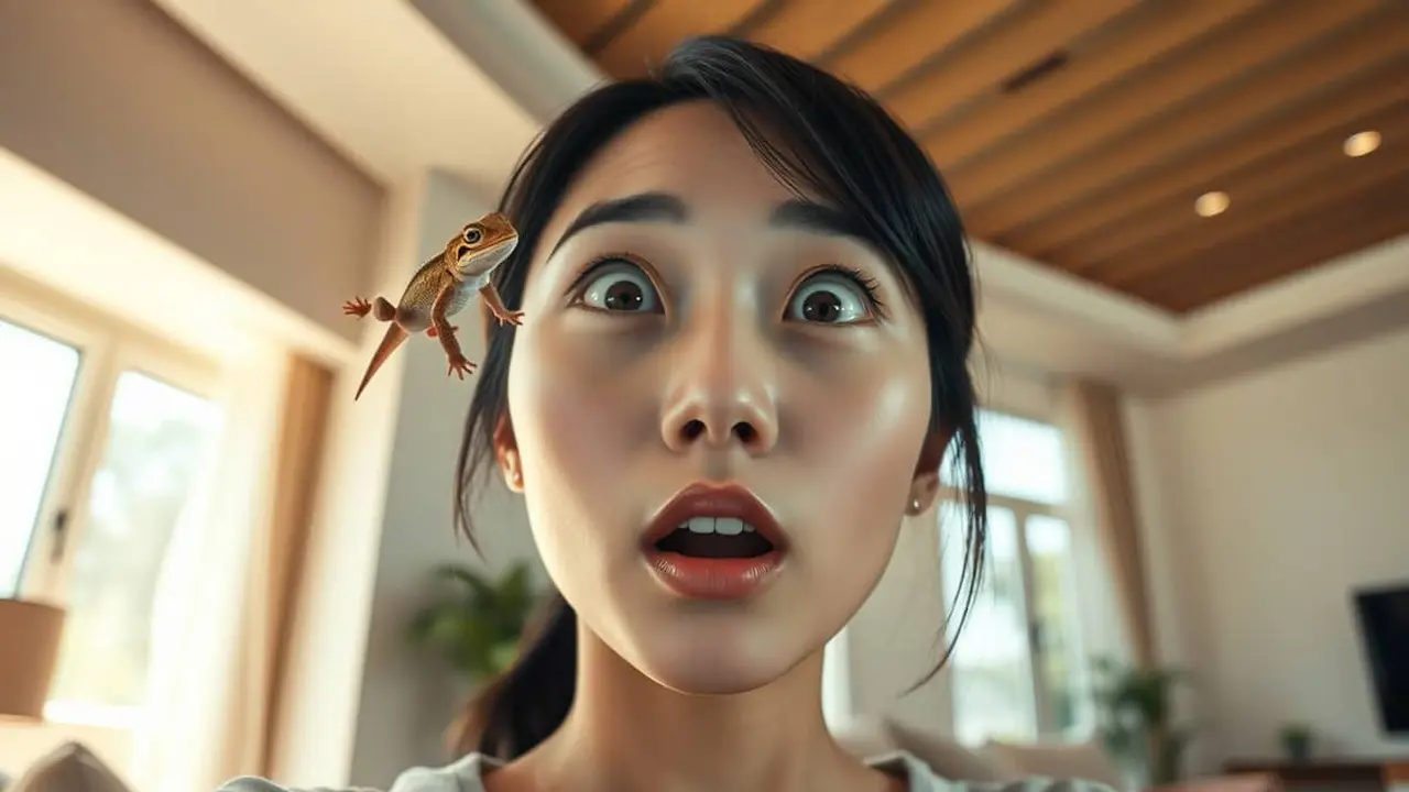 Arti Kejatuhan Cicak di Kepala: Mitos atau Fakta? - Feeds Liputan6.com