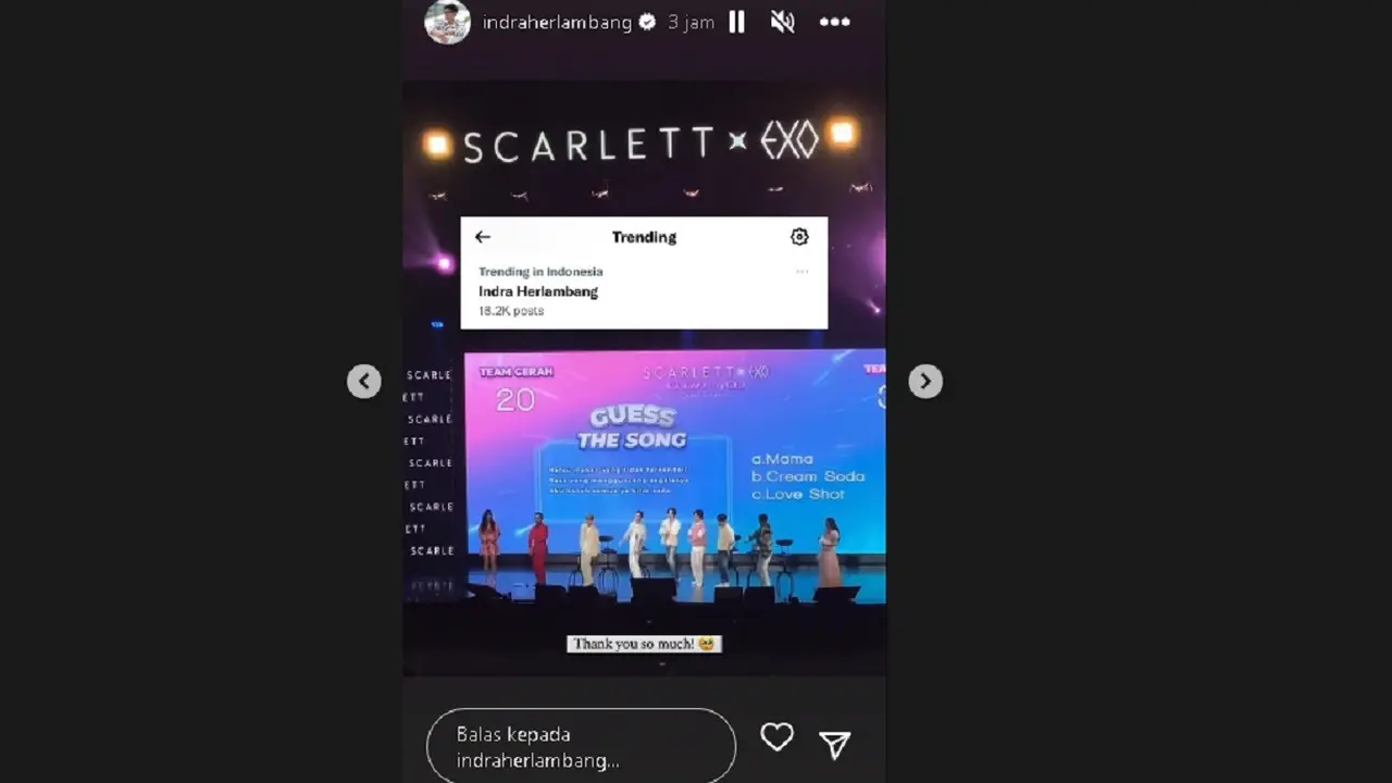 Meet and Greet EXO x Scarlett Sukses Digelar, Sempat Ikut Lomba 17-an ...