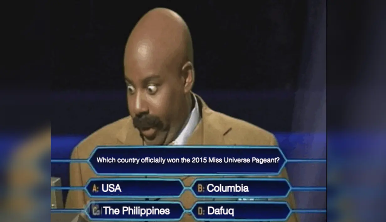 Meme Lucu Miss Universe 2015 - Foto Liputan6.com