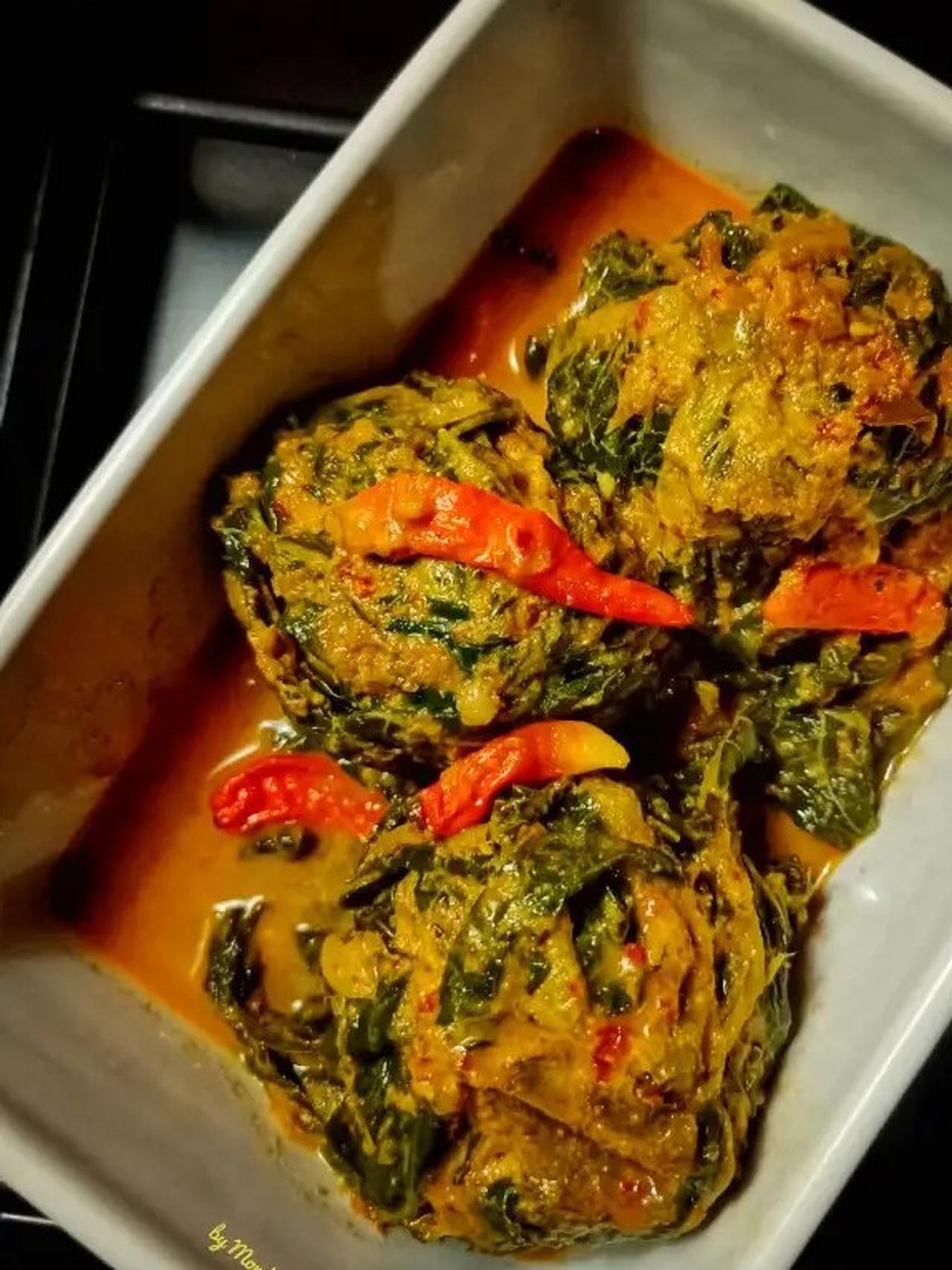 Resep Buntil Daun Talas Kuah Santan: Enak, Gurih, dan Cocok Jadi ...