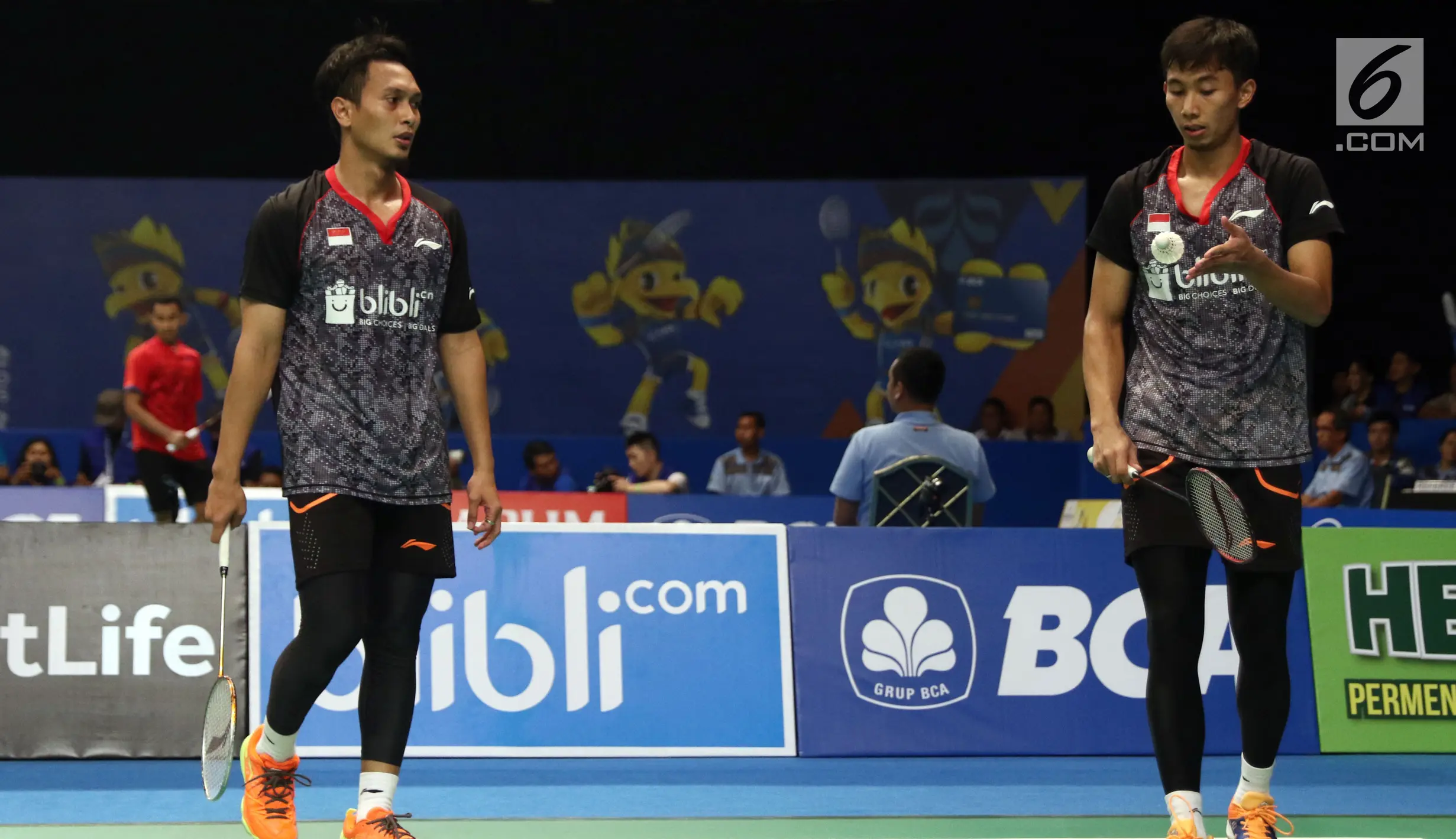 M Ahsan / Rian Saputro Kandas di Laga Awal Indonesia Open 2017 - Foto ...