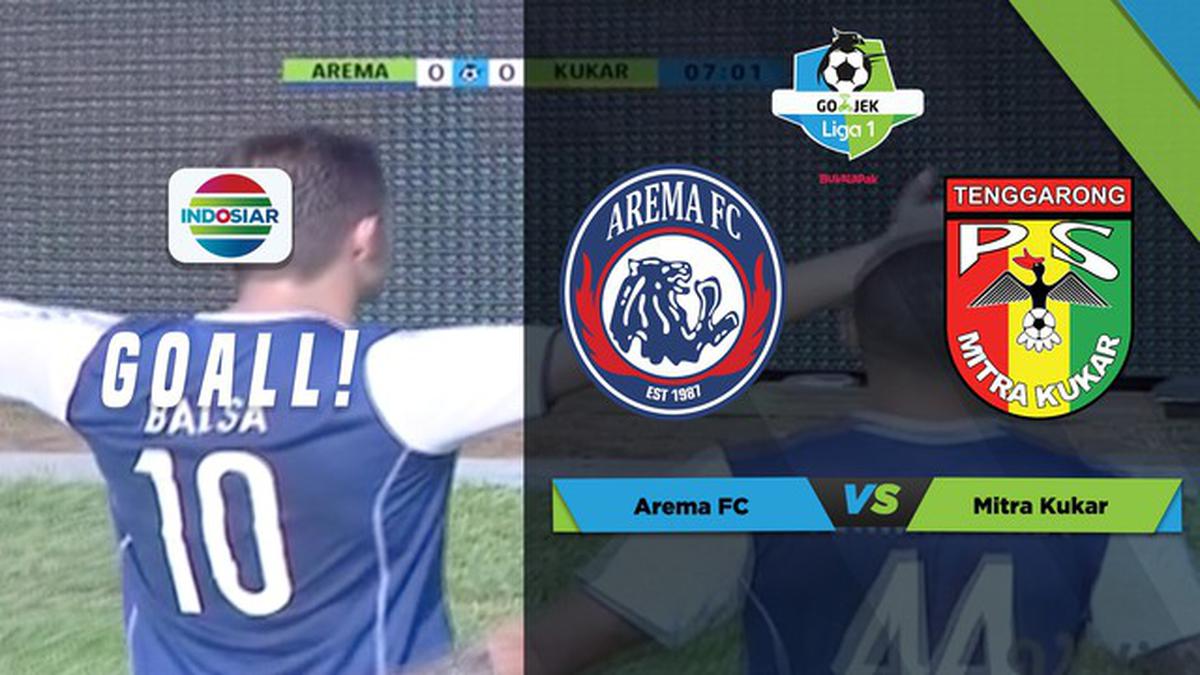 VIDEO: Gol Free Kick Indah Balsa Bozovic ke Gawang Mitra Kukar