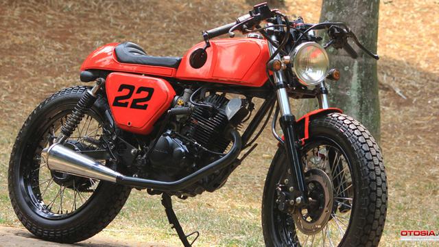 Honda Megapro Modifikasi Cafe Racer | Reviewmotors.co