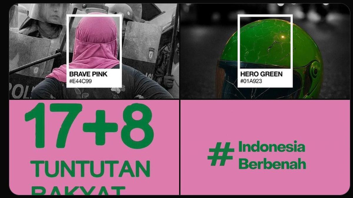 Ramai-Ramai Pasang Foto Profil Brave Pink dan Hero Green di Medsos ...