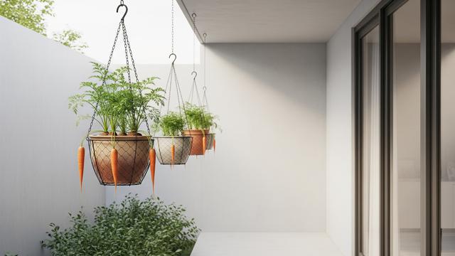 7 Ide Kebun Wortel Gantung di Teras Rumah Minimalis, Solusi Hijau Lahan ...