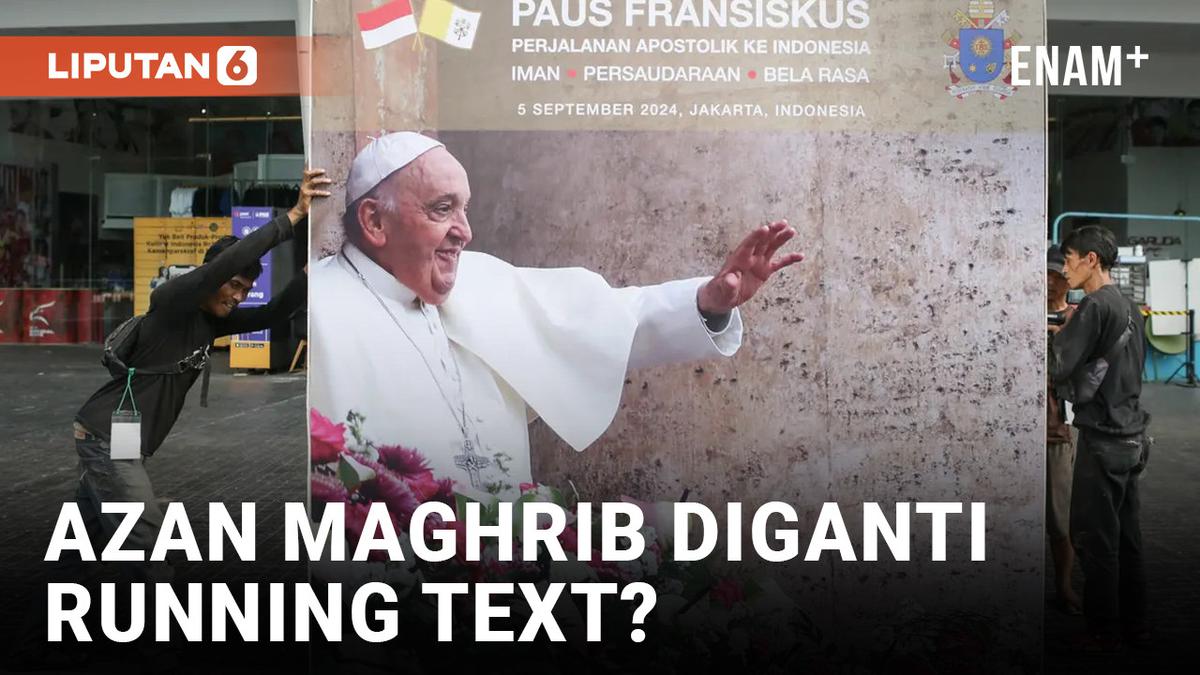 VIDEO: Muhammadiyah Dukung Adzan Maghrib di TV Diganti Running Text ...