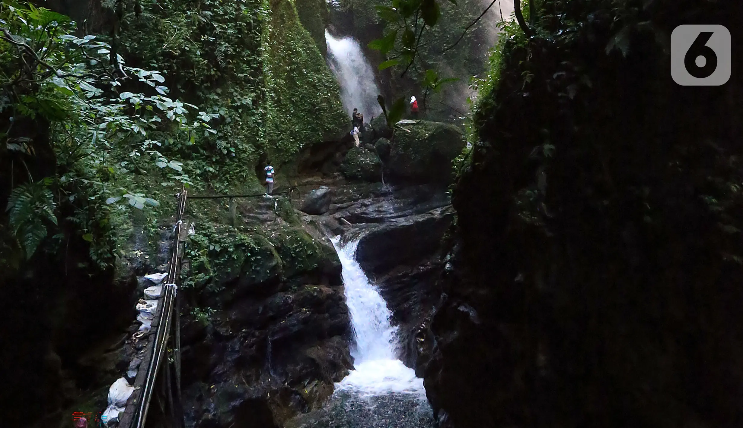 Pesona Keindahan Curug Walet Pamijahan Bogor - Foto Liputan6.com