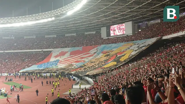 Tifo dan Koreo Megah Warnai Timnas Indonesia vs China: Raden Wijaya ...