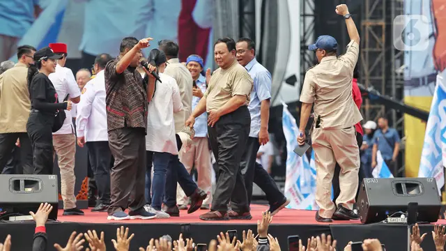 7 Pernyataan Presiden Prabowo Saat Hadiri Peringatan Hari Buruh May Day di Monas - News Liputan6.com