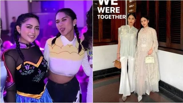 6 Potret Pertemanan Azizah Salsha dan Rachel Vennya, Diduga Selingkuh ...