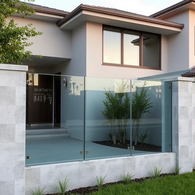 6 Model Pagar Tembok Rumah Mewah dan Modern di 2025