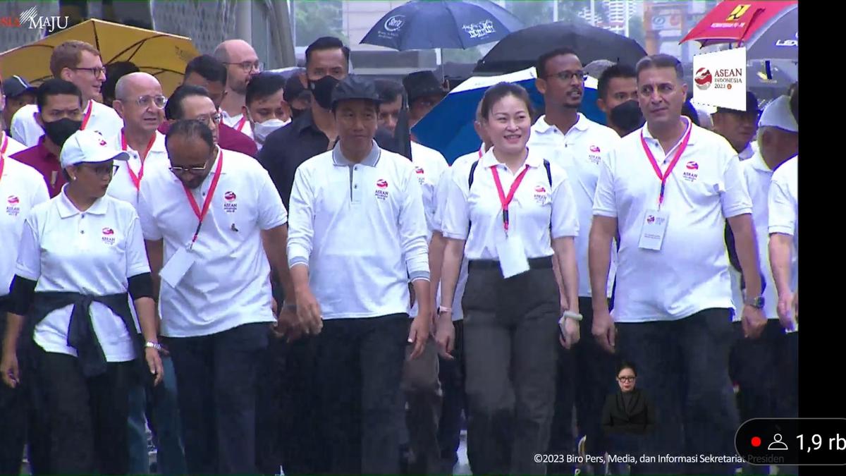 Jalan Pagi di Bundaran HI, Jokowi Kick Off ASEAN Indonesia 2023 - News ...