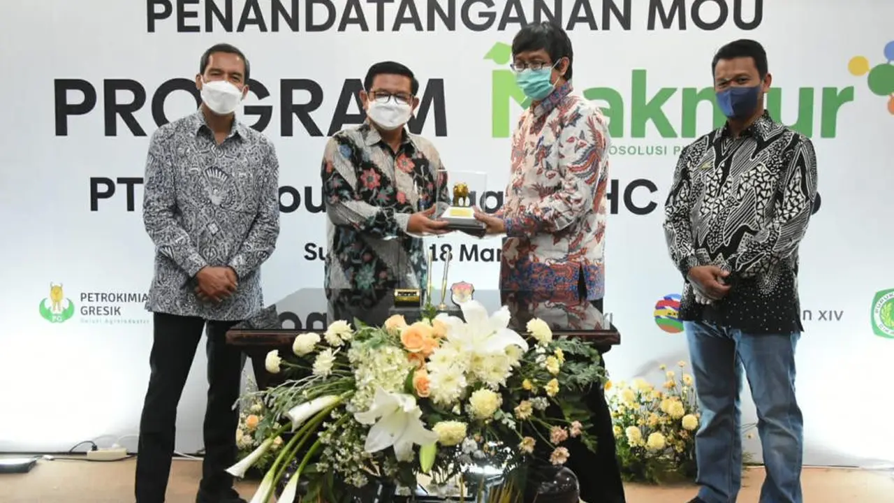 Petrokimia Gresik Perluas Kerja Sama Program Makmur dengan PTPN Group - Bisnis Liputan6.com