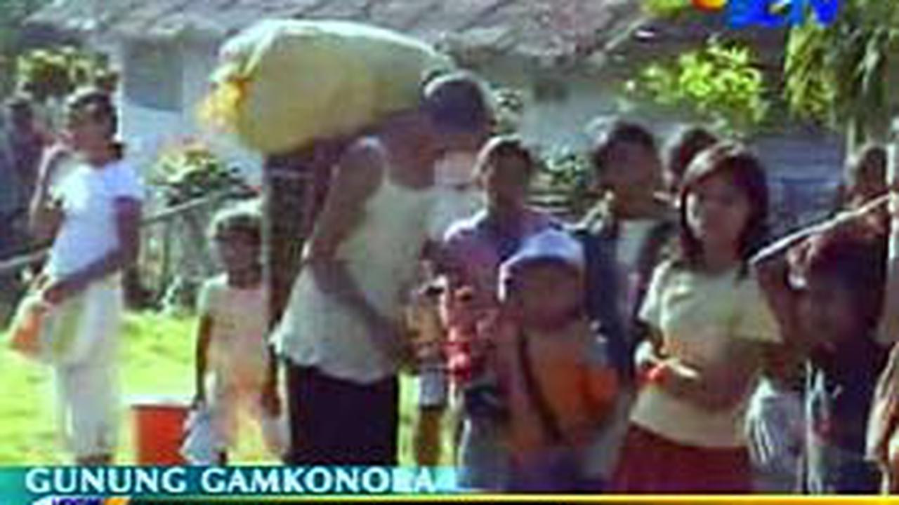 Aktivitas Gunung Gamkonora Menurun