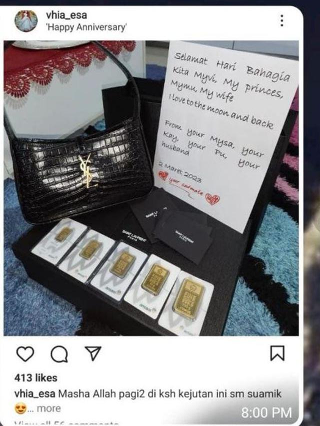 Selain Mobil, Istri Pejabat Kemensetneg Juga Pamer Koleksi Logam Mulia ...