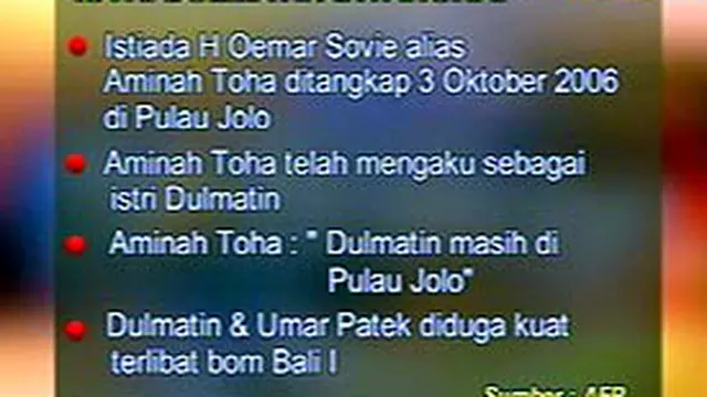 Filipina Menangkap Istri Dulmatin - Global Liputan6.com