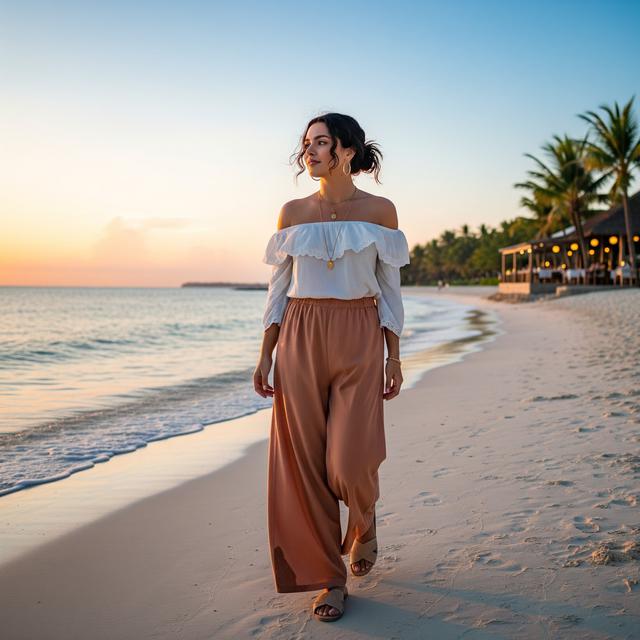 7 Pilihan Outfit ke Pantai Modis dan Fashionable, Keren Tanpa Takut ...