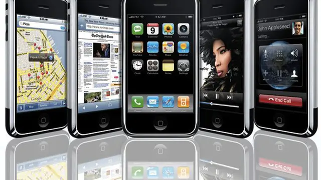 [INFOGRAFIS] Evolusi iPhone dari Masa ke Masa - News Liputan6.com