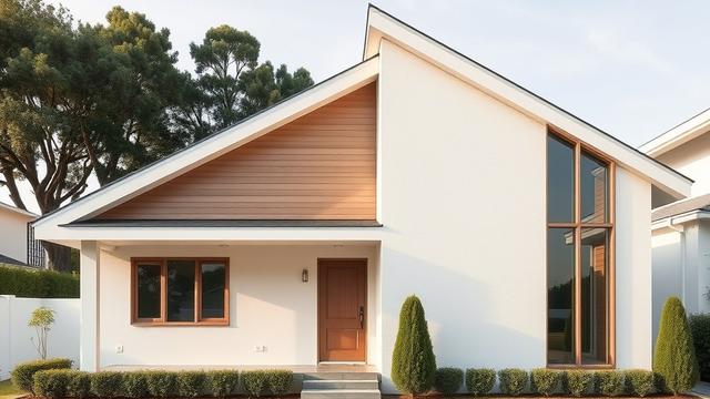 Inspirasi 7 Model Rumah Sederhana atap Miring yang Modern dan Fungsional