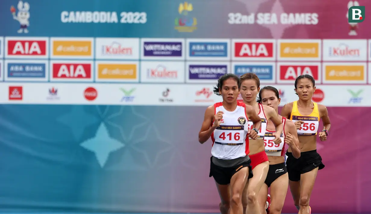 Foto: Finis Ketiga, Odekta Raih Perunggu di Nomor Lari 10.000 Meter SEA ...