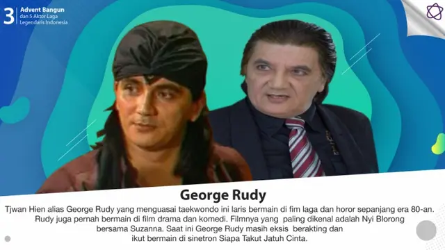 Advent Bangun dan 5 Aktor Laga Legendaris Indonesia - Entertainment Fimela.com