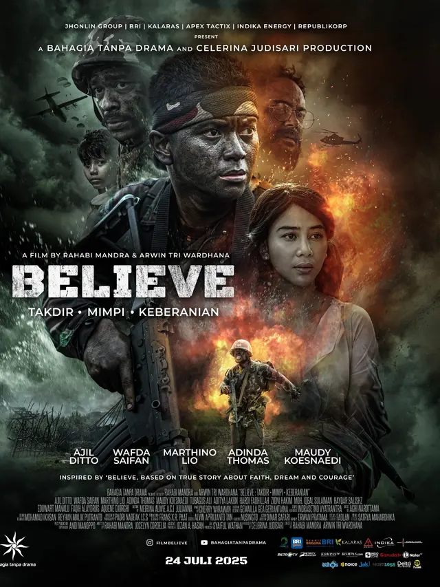 Film Believe Tembus 1 Juta Penonton, Kado Manis Untuk HUT RI Ke-80 ...