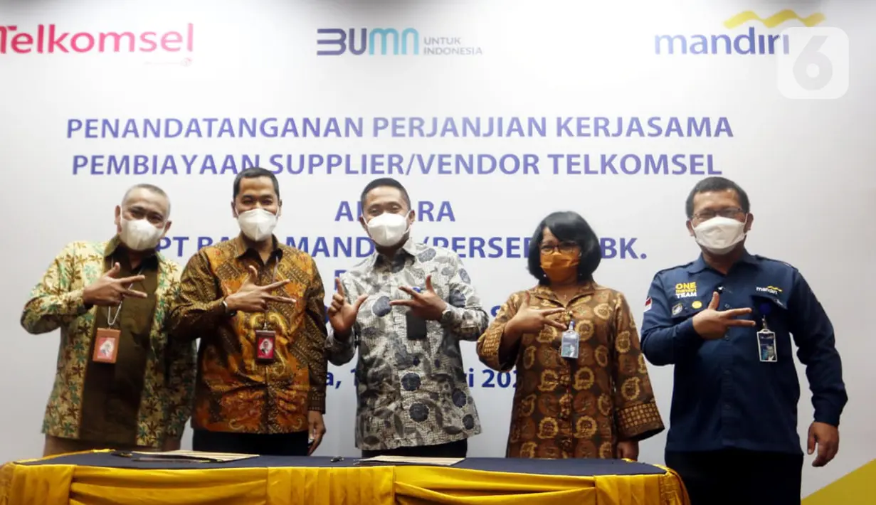 FOTO: Kerjasama Pembiayaan Supplier dengan Skema AIF - Foto Liputan6.com