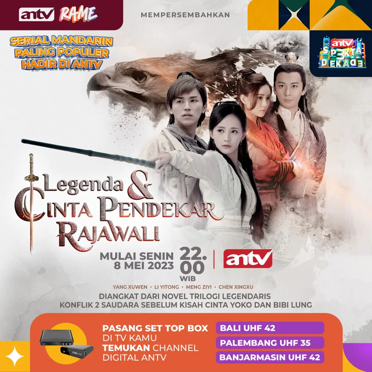 Ingat Kisah cinta Yoko dan Bibi Lung, Yuk Saksikan Serial Legenda ...