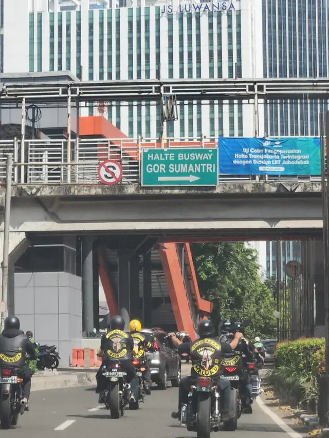 Rombongan Moge Kawal Kepulangan David Ozora Korban Penganiayaan Mario ...