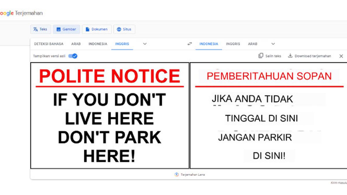 Google Translate Kini Bisa Menerjemahkan Teks dari Gambar di Web ...