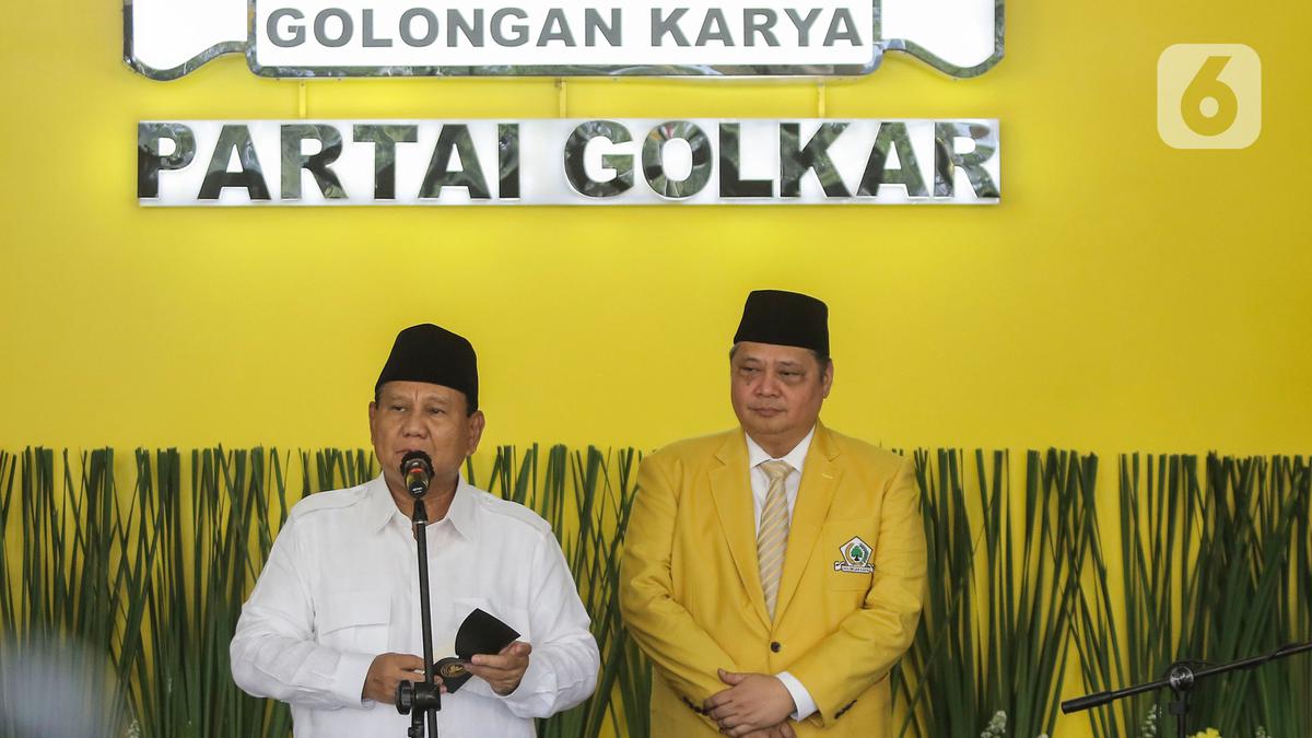 Prabowo Puji Golkar Usung Gibran Jadi Cawapres: Ini Keputusan yang Sangat Berjiwa Besar - Pemilu ...