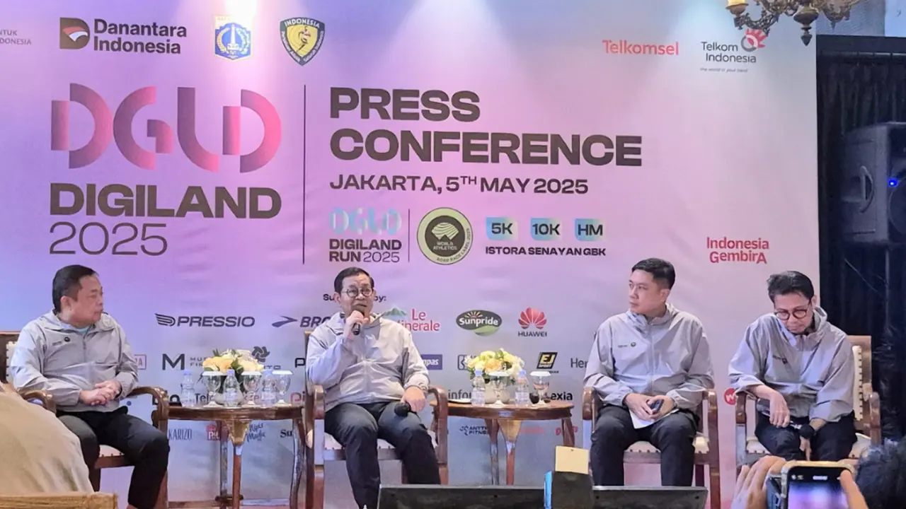 Digiland Run 2025 Konversi Jarak Tempuh Pelari Jadi Donasi Kuota Data ...