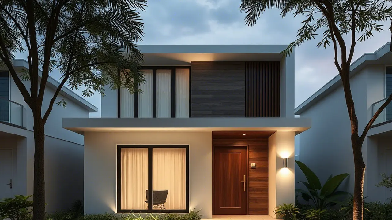 Inspirasi 10 Model Depan Rumah Minimalis Modern, Tren Terbaru 2025 - Hot Liputan6.com