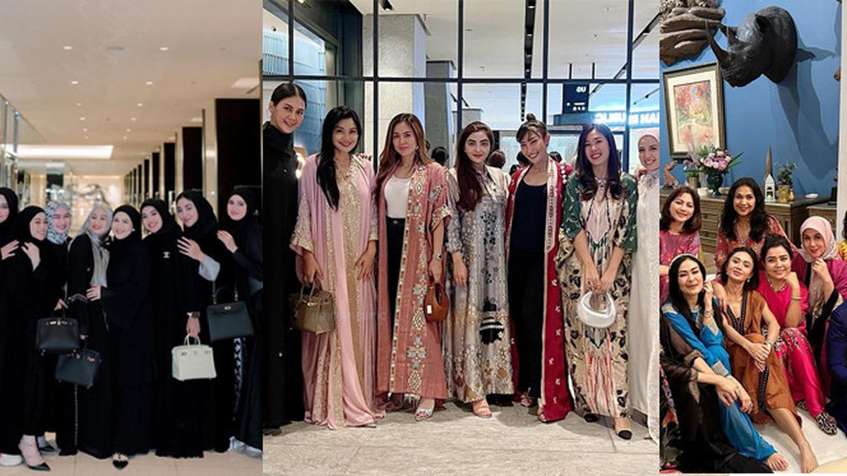 Potret Tiga Geng Artis Buka Bersama, Geng Cendol, Kepompong, dan Mamayu ...