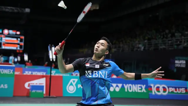 Hasil Perempat Final Malaysia Open 2022: Jonatan Christie dan Anthony Ginting Beda Nasib ...