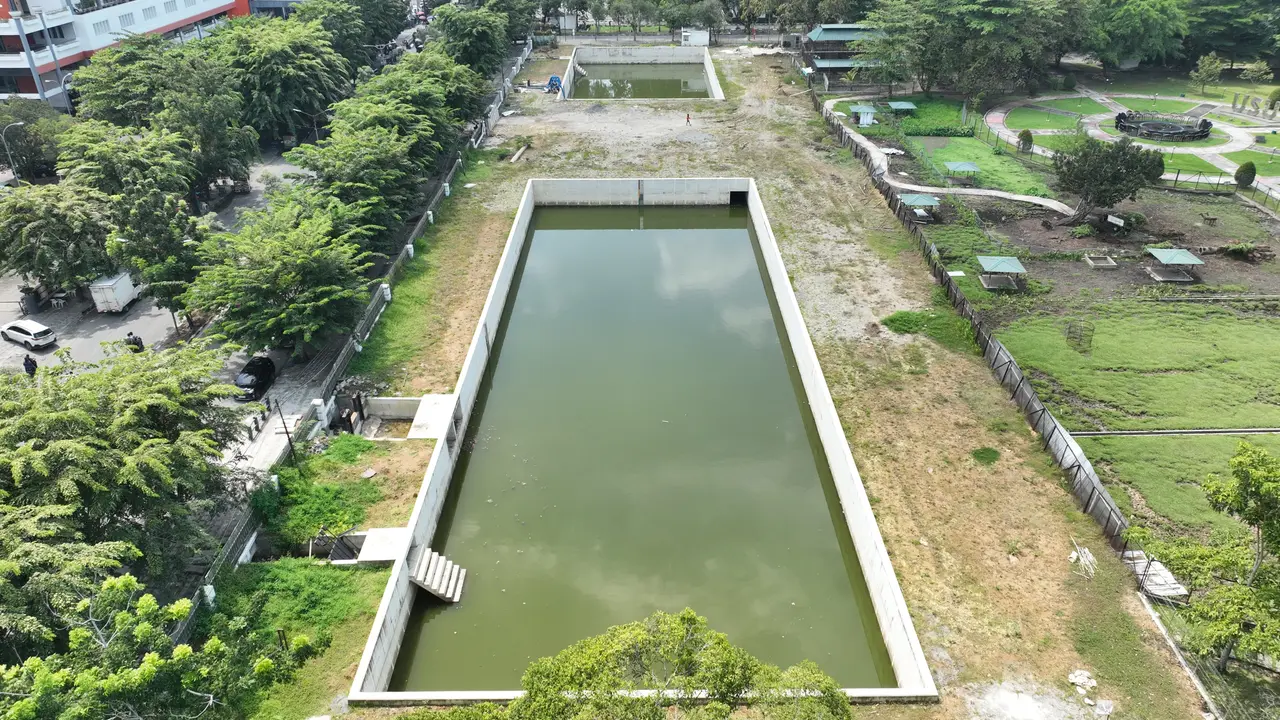 Kolam Retensi USU Rampung Dibangun, Warga: Air Cepat Surut dan Tak Lagi ...