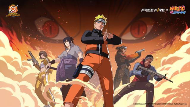 Free Fire x Naruto Shippuden Chapter 2: Ninja War! Main Seru, Skin ...