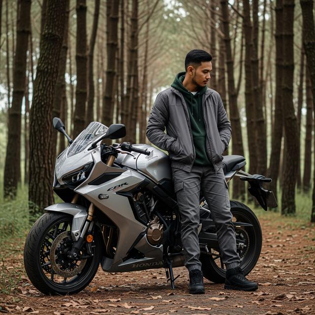 5 Prompt Edit Foto Pria dan Motor Super Keren di Gemini AI, Unik dan Mudah