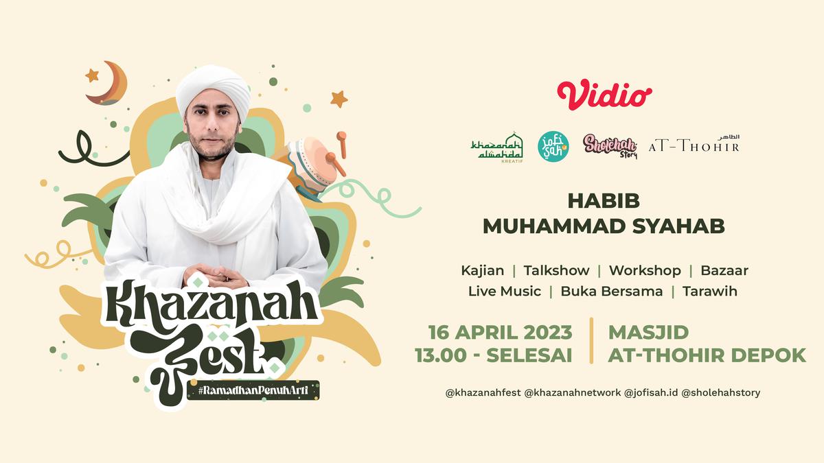 Khazanah Fest 2023 Ajak Ngabuburit Sambil Dengar Ceramah Ramadan ...