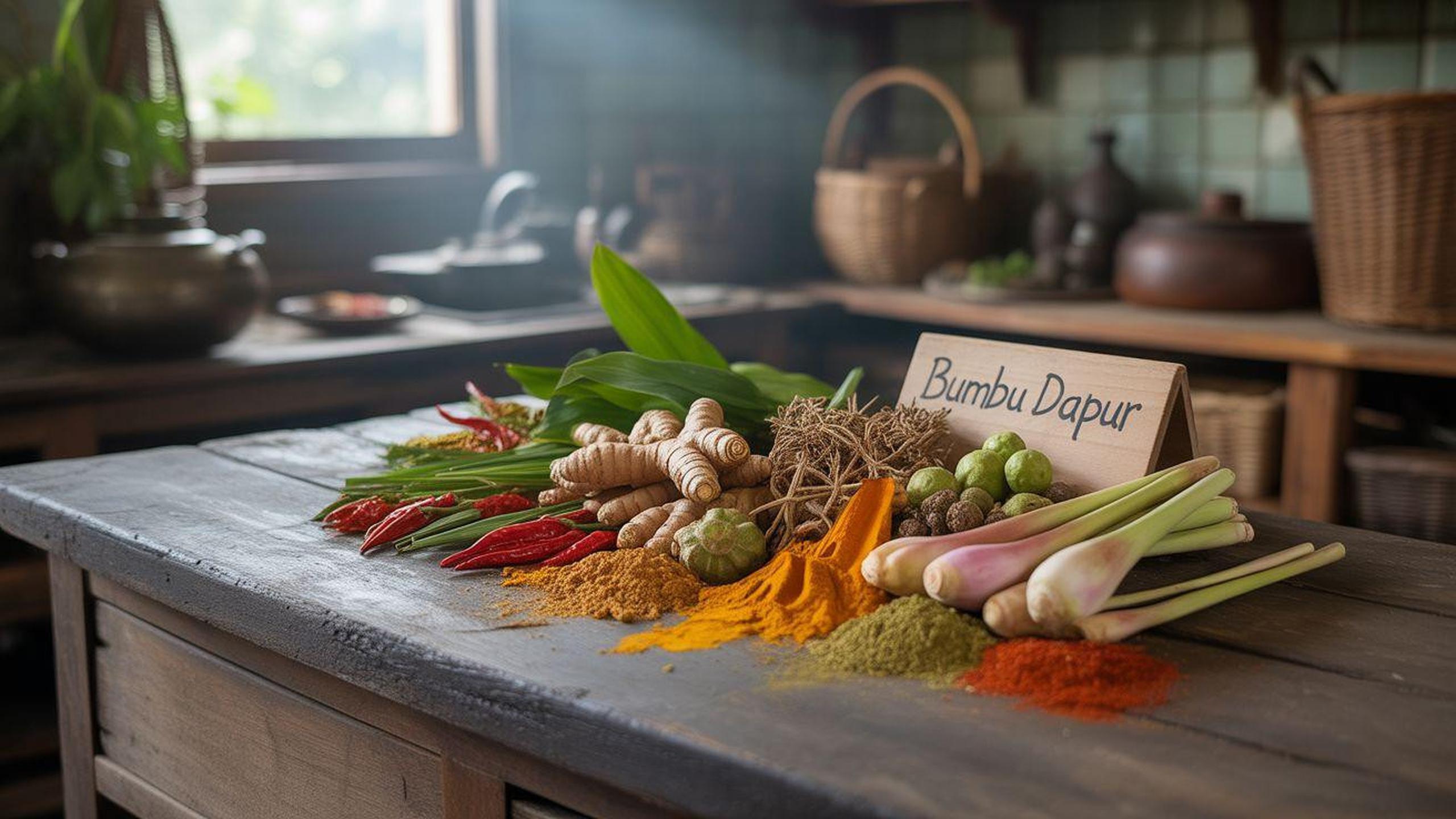 Daftar Lengkap Nama Bumbu Dapur Indonesia dan Kegunaannya