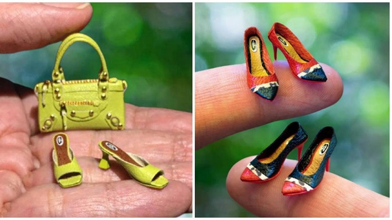 6 Potret Heels dan Tas Wanita Ukuran Mini Unik, Menarik Dikoleksi ...