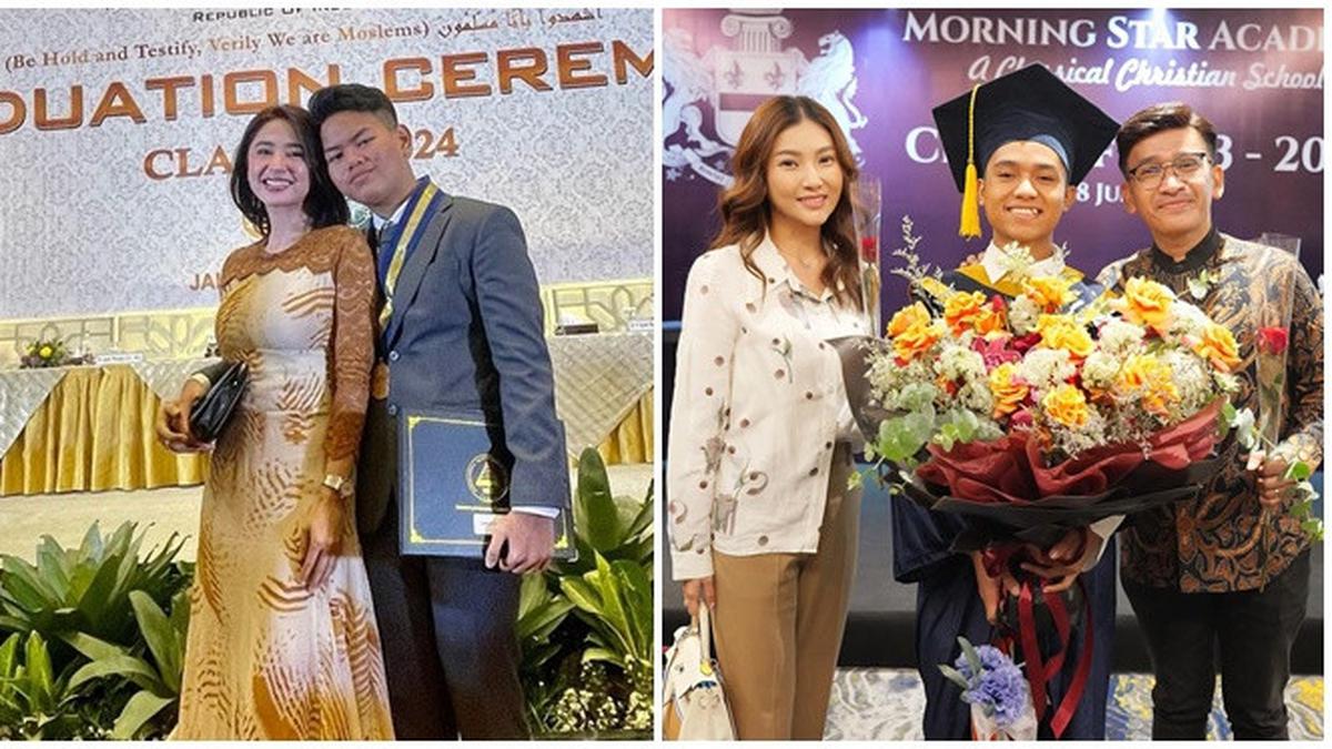Potret 6 Artis Hadiri Wisuda Anak Angkat, Penuh Bahagia dan Rasa Bangga