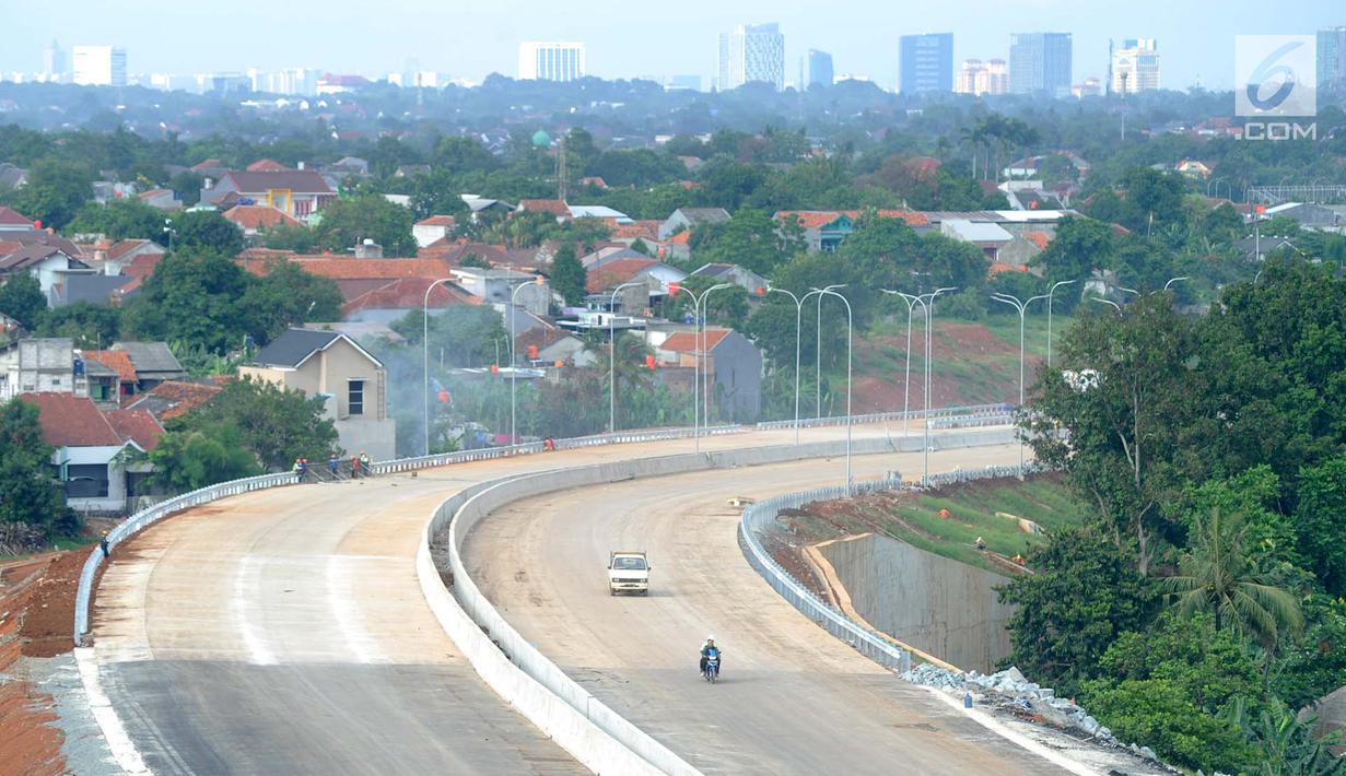 FOTO: Melihat Progres Pembangunan Tol Desari - Foto Liputan6.com