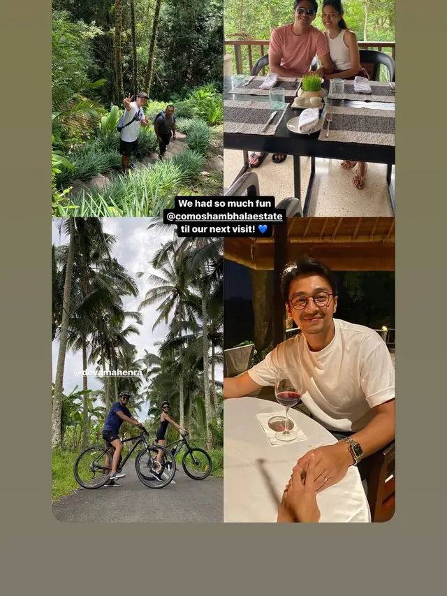 6 Potret Mikha Tambayong dan Deva Mahenra Bulan Madu di Bali - Hot ...