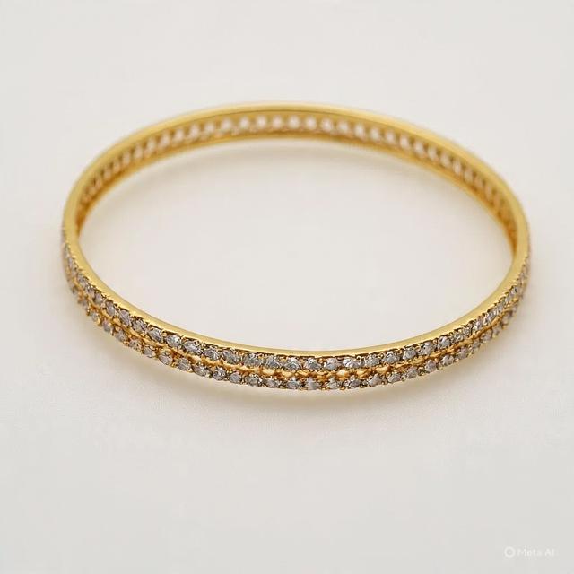 7 Tren Model Gelang Sekarang Bangle Emas 4 Gram, Fashion Modern ...